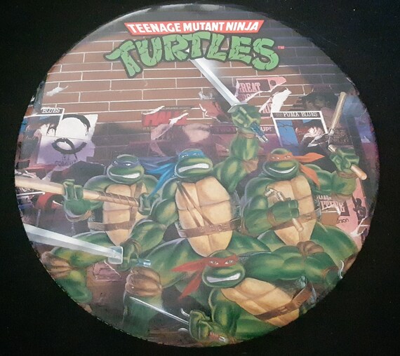Vintage: 1990 Ninja Turtles Button - Etsy
