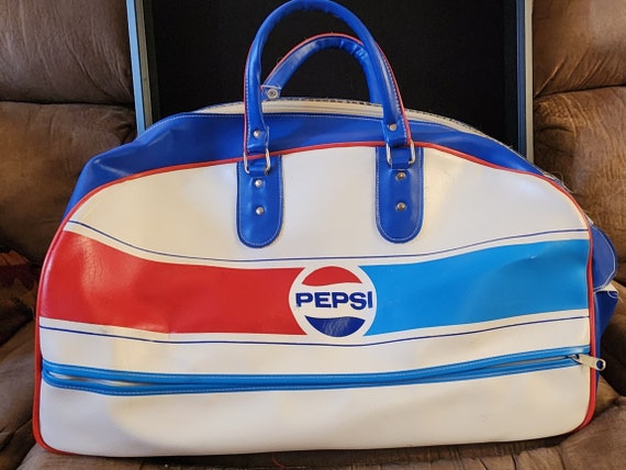 Vintage: Very Rare Estimated 1980s Blue, Red and Whit… - Gem