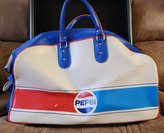 Vintage: Very Rare Estimated 1980s Blue, Red and Whit… - Gem