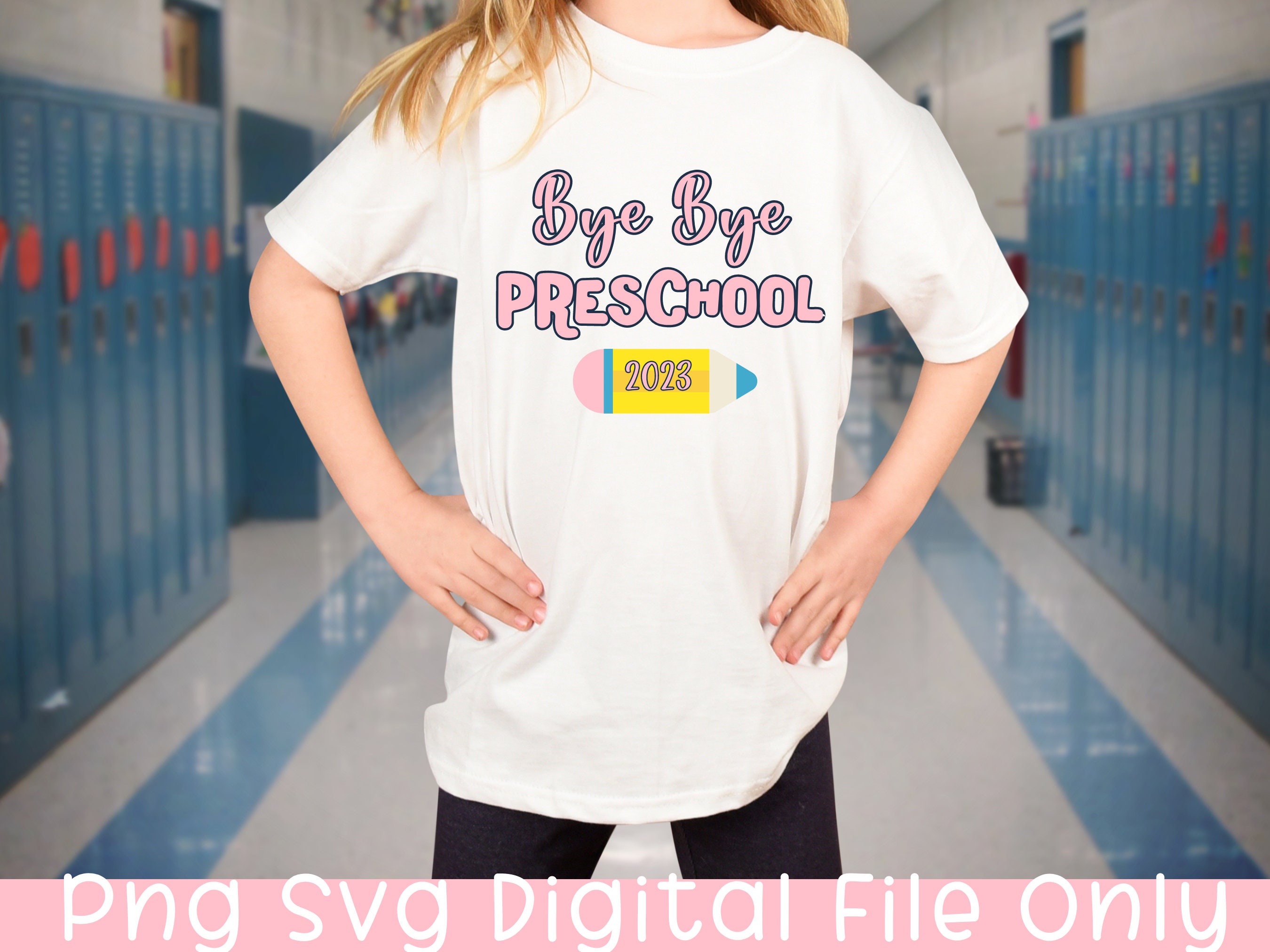 Adiós Preescolar Svg Png Preescolar png svg Archivo digital - Etsy México