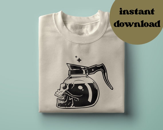 Coffee Pot SVG Instant Download Cut File Png File Cricut | Etsy