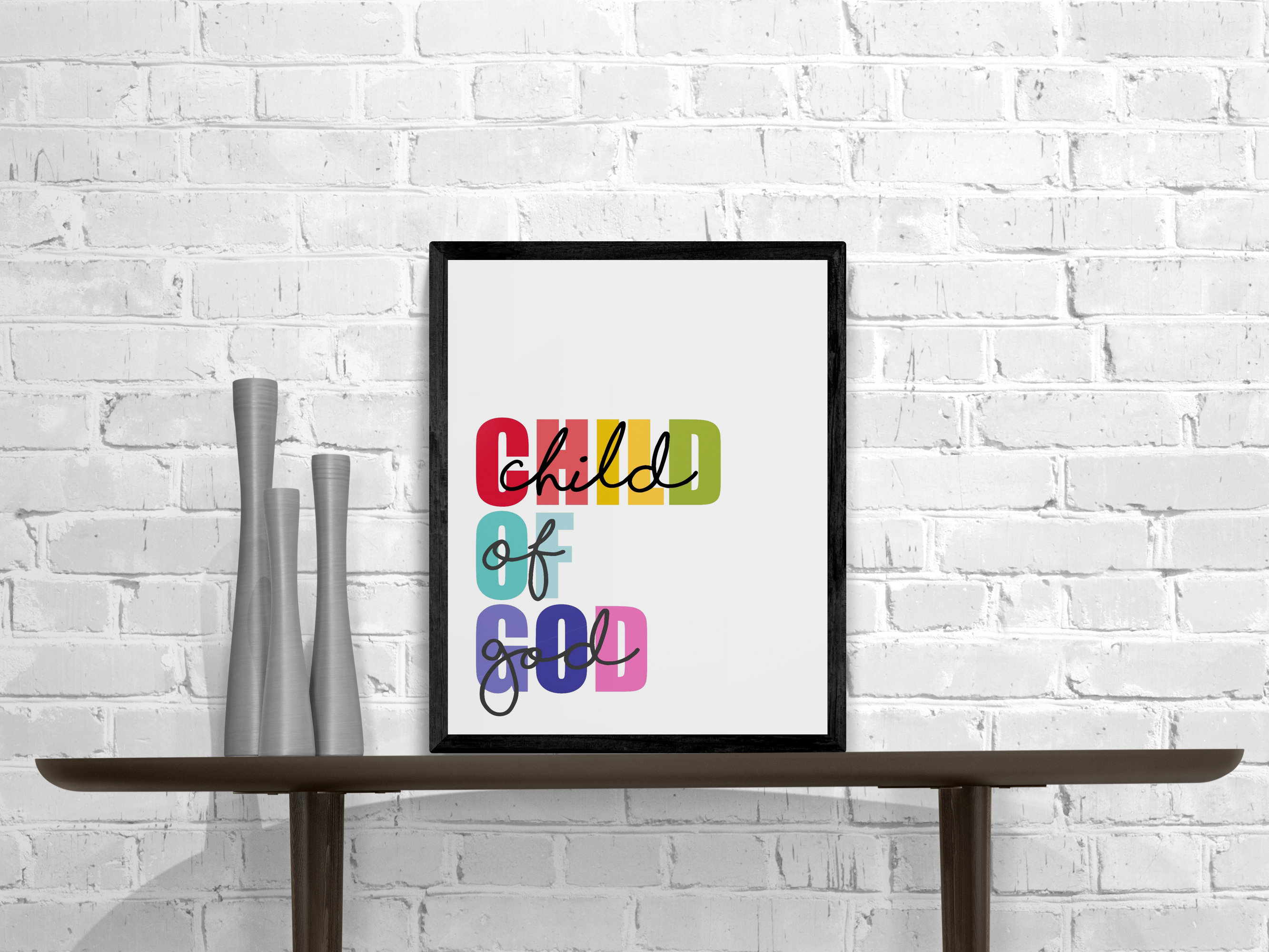 Child of God LDS Art, Pride Printable, Christian Download, Baptism Wall ...