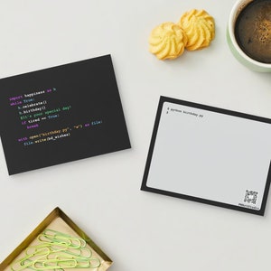 Unique Tech-themed Birthday Cards for Coders and Geeks! - Etsy