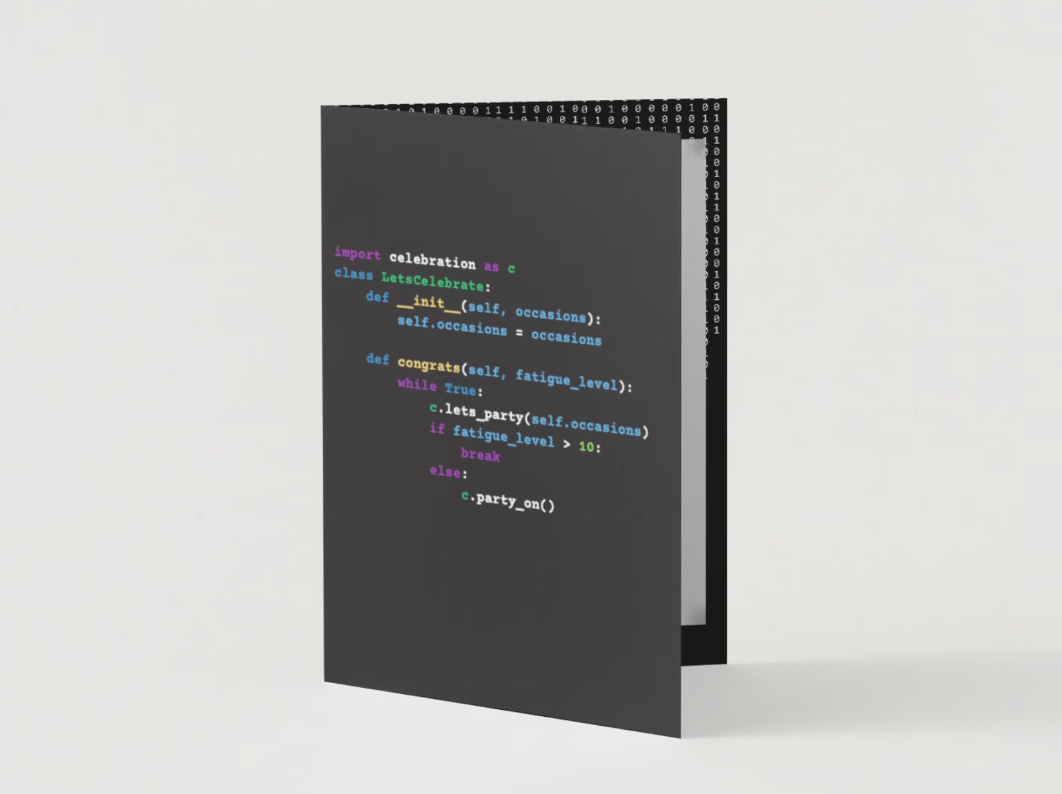 Tech-themed Celebration Card for Coders, Programmers, and Engineers! - Etsy