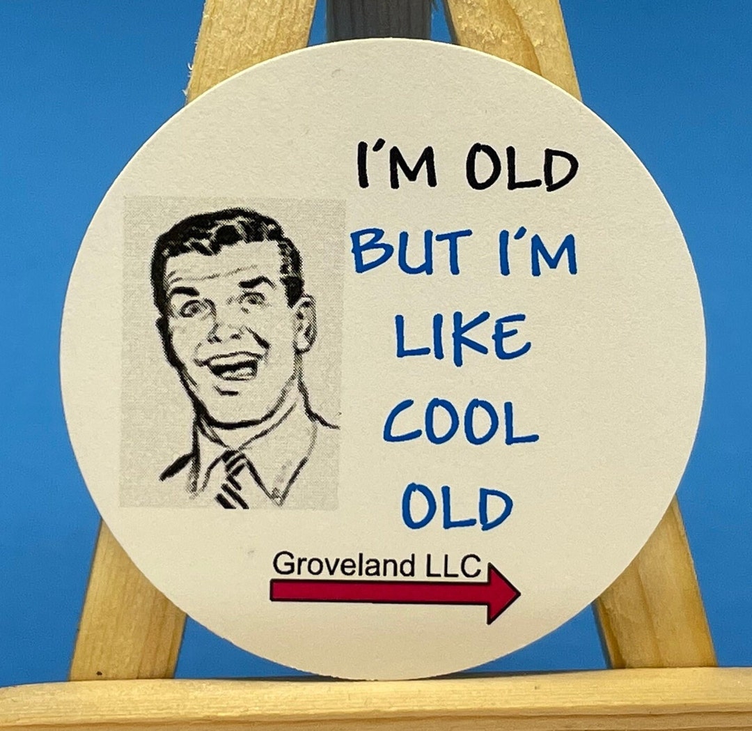 87 I'm Old. but I'm Like Cool Old. Sarcastic Funny Gift Car Decal ...