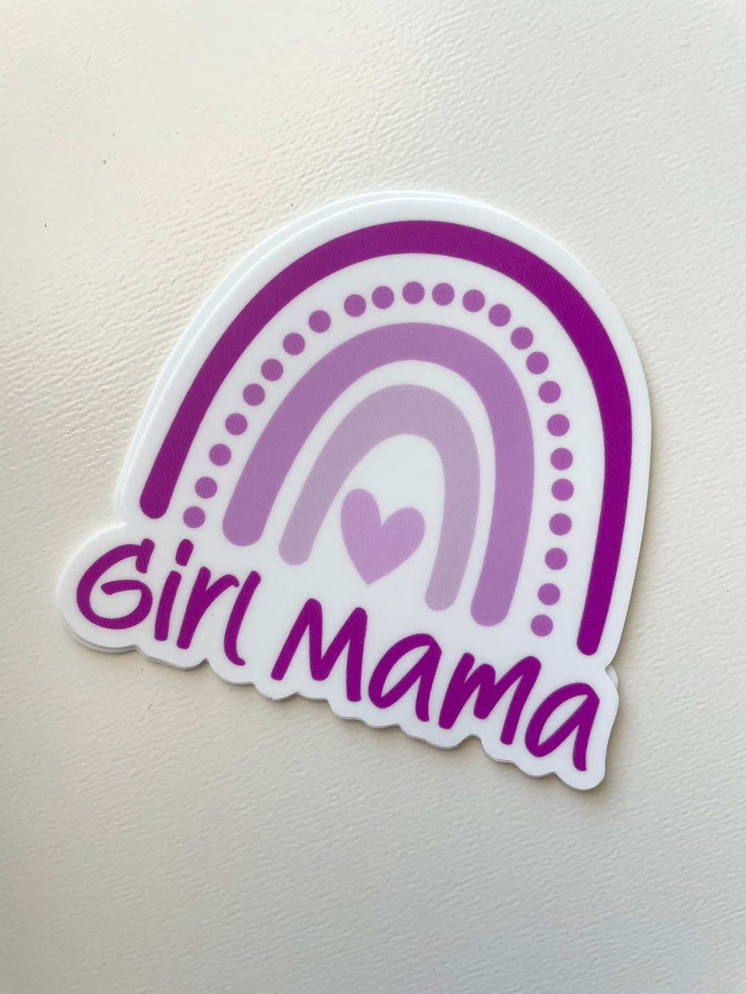 Girl Mama Rainbow Sticker, Pink Rainbow Sticker, Gifts for Mom, Mothers ...