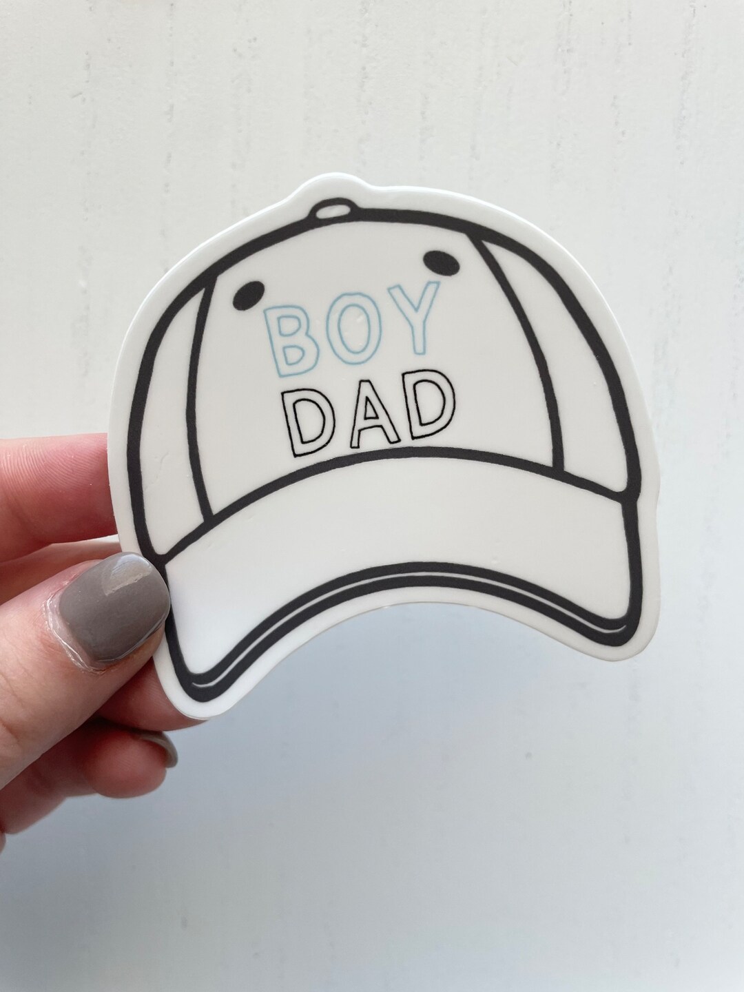 Boy Dad Hat Sticker, Dad Stickers, Waterproof Stickers, Dad Hat, Gifts ...