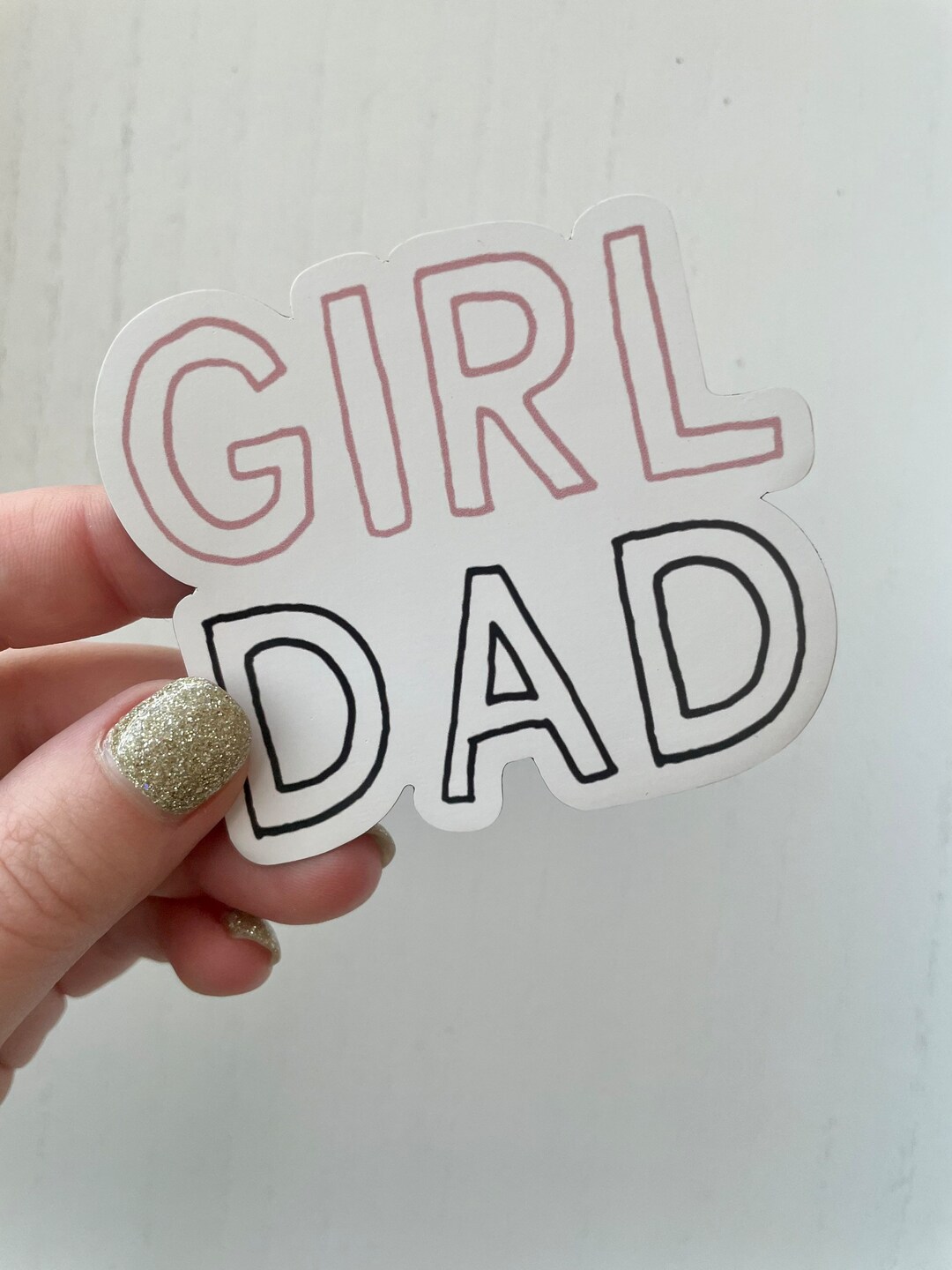 Girl Dad Magnet, Dad Magnets, Gifts for Dad, Expecting Fathers, Fathers ...
