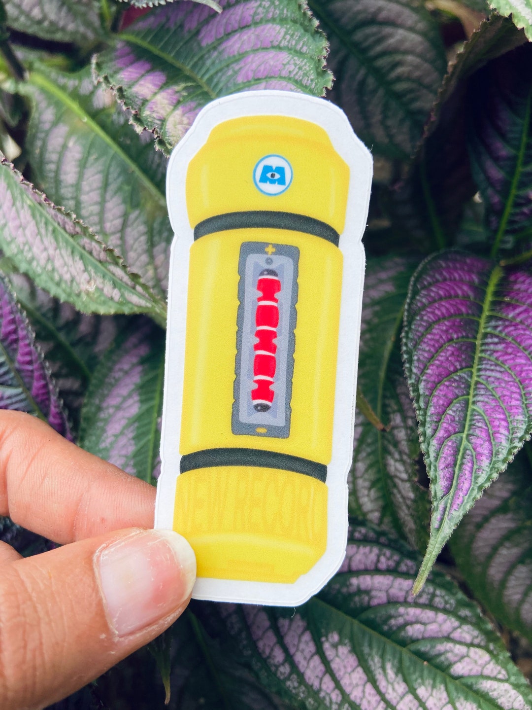 Monster Inc Scream Bootle clear L Pixar Sticker L Disney Sticker L ...