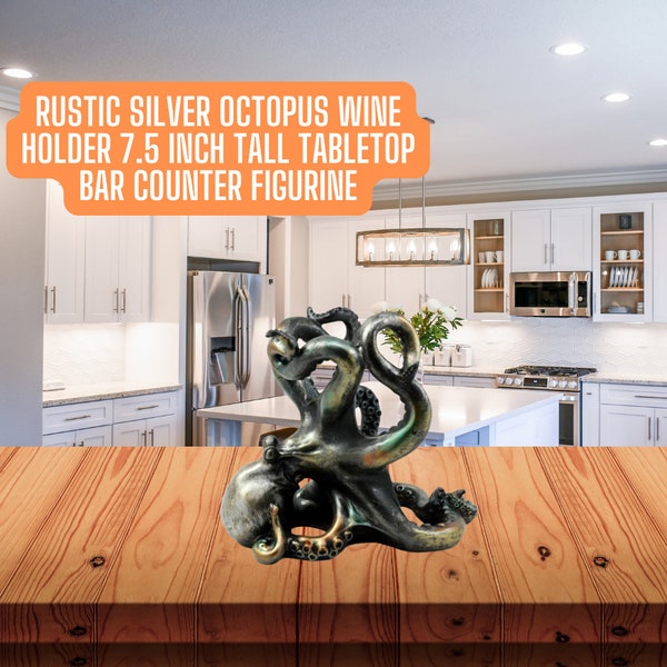 3d Printed Octopus Wine Bottle Holder - Etsy