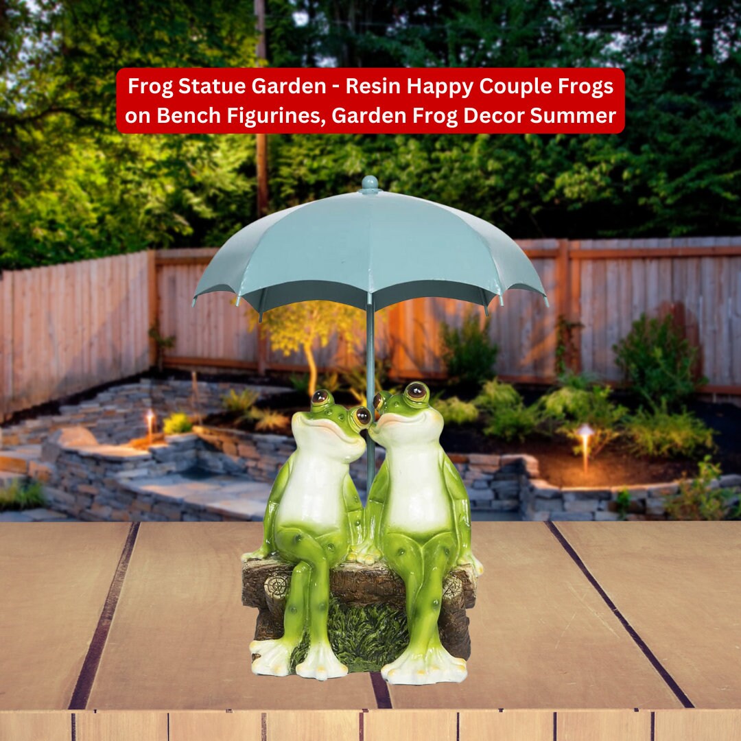 Handcrafted Frog Statue Resin Statue Garden Statue frog - Etsy