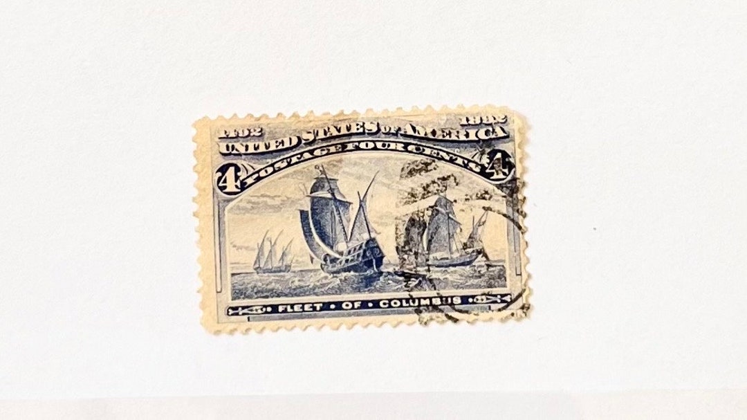 1890 US Postage Stamp 4 Cent - Etsy