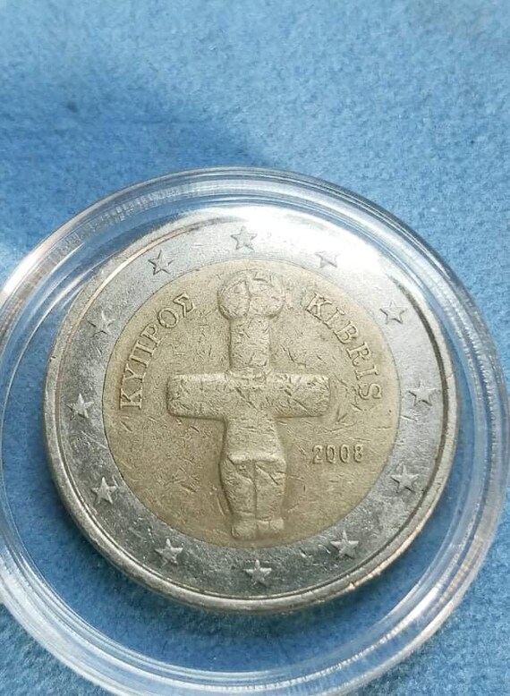 2 Euro Coin Cyprus 2008 | Etsy