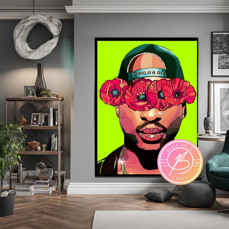 Tupac Art - Etsy