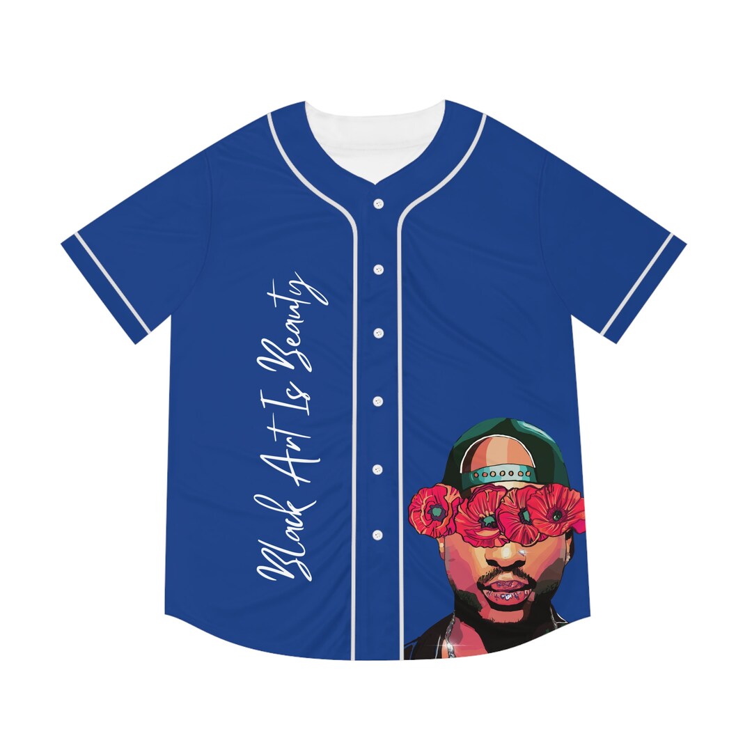 Tupac Poppy Flower Men's Baseball Jersey , 90s Tupac Shirt, 90s Music ...