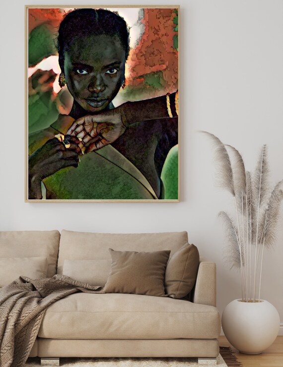 Nubian Queen Art