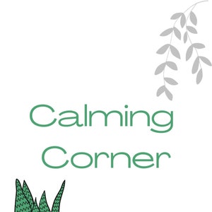 Calming Corner Printable School Counseling Printable Art - Etsy