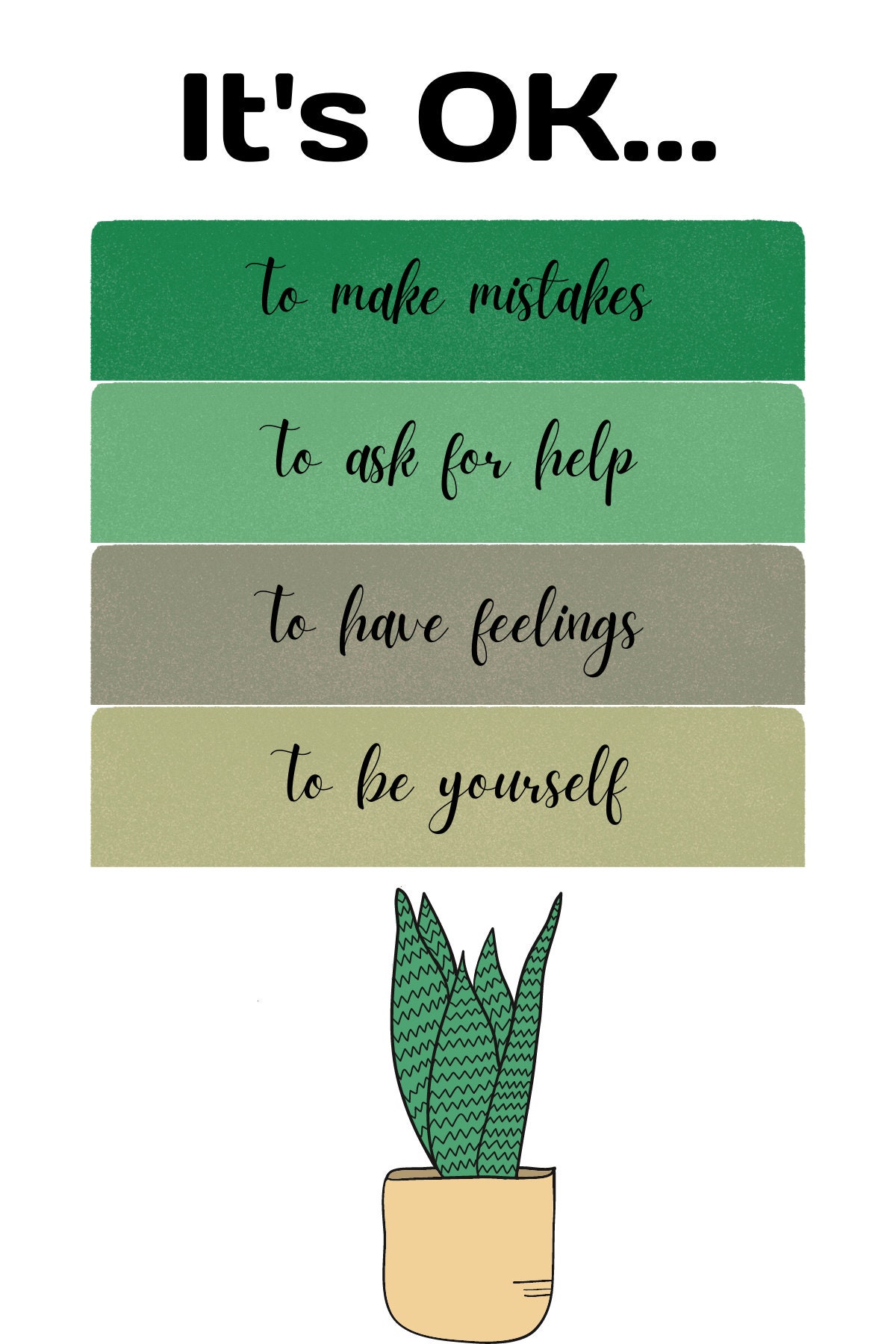 Calming Corner Printable School Counseling Printable Art - Etsy