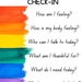Mental Health Check-in, Counselor/therapist Office Decor, Counselor ...