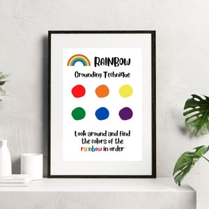 Rainbow Counseling Office Bundle - Mental Health Posters - Counseling ...