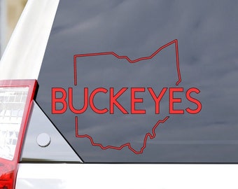 Ohio State Buckeyes Decal - Etsy