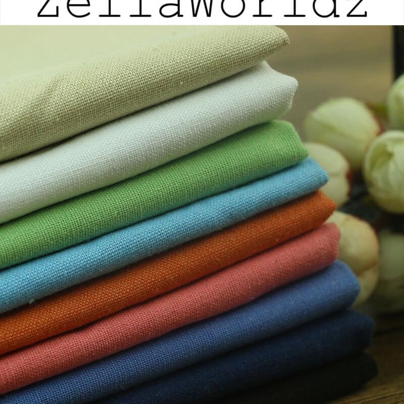 Cotton Linen Blend Fabric - Etsy