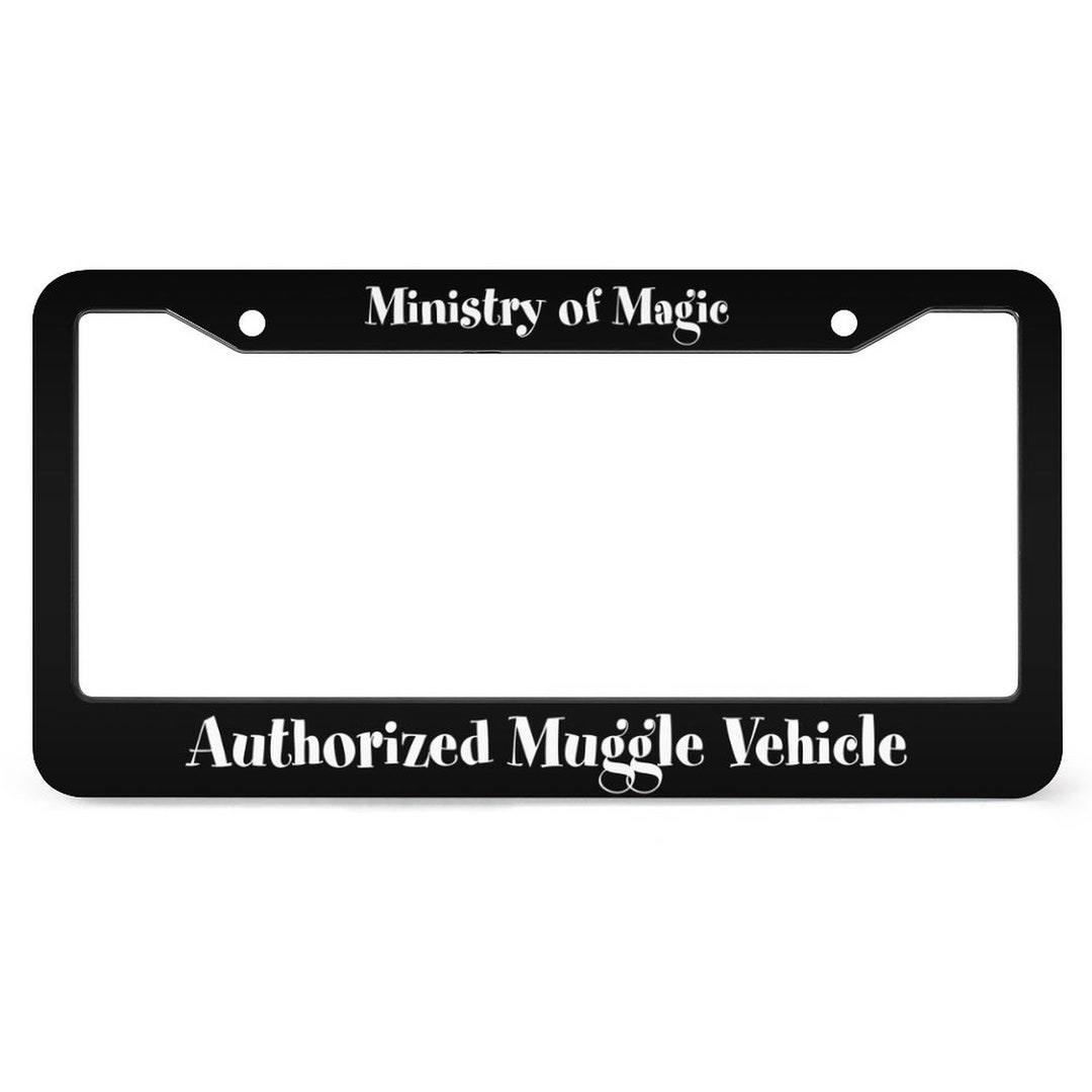 Magic License Plate Frame, Personalized License Plate Cover Front ...