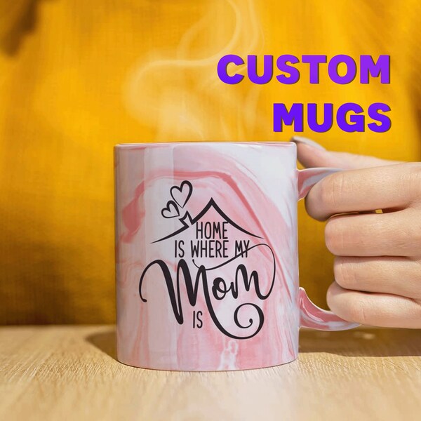 Marble Coffee Mug - Etsy