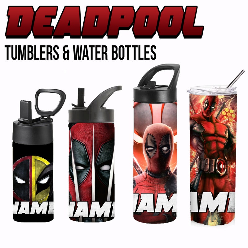 Deadpool Tumbler - Etsy