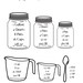 Kitchen Conversion Charts|baking Conversions| Printable| Baking Guide ...