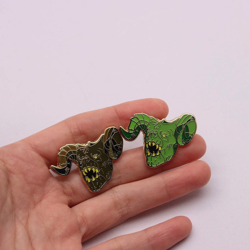 Nuclear Critters, Limited Edition Hard Enamel Pins, Gamers, Gifts - Etsy