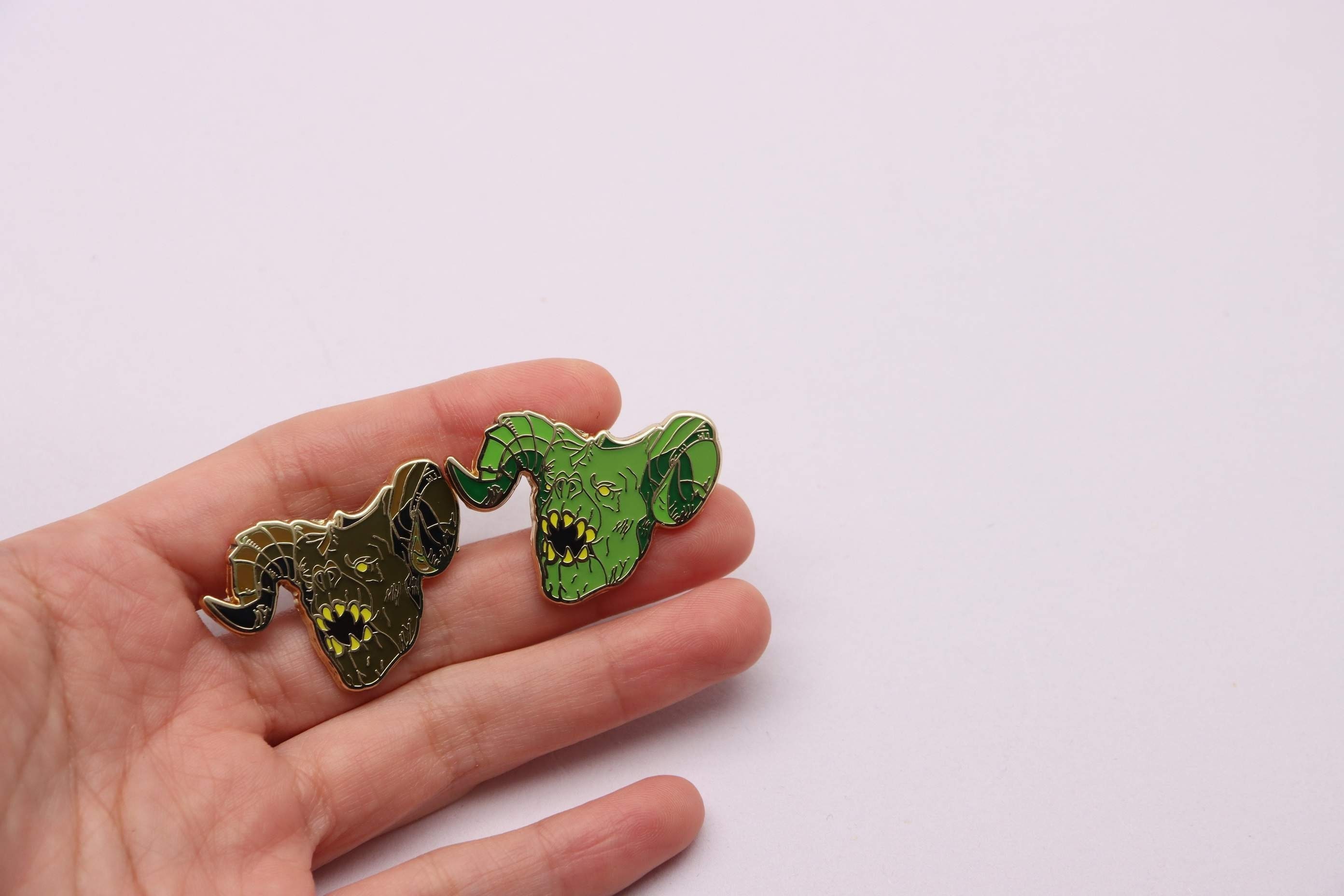 Nuclear Critters, Limited Edition Hard Enamel Pins, Gamers, Gifts - Etsy