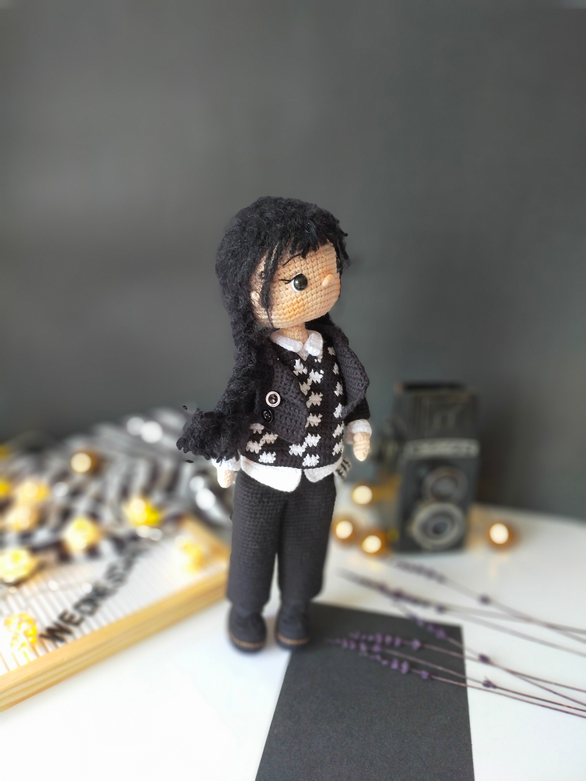 Wednesday Addams Clothes Body Pattern Amigurumi Crochet İngilizce ...