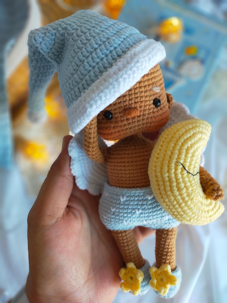 Crochet Cute Baby Milo Pattern for Doll/little Miracle Baby /newborn ...