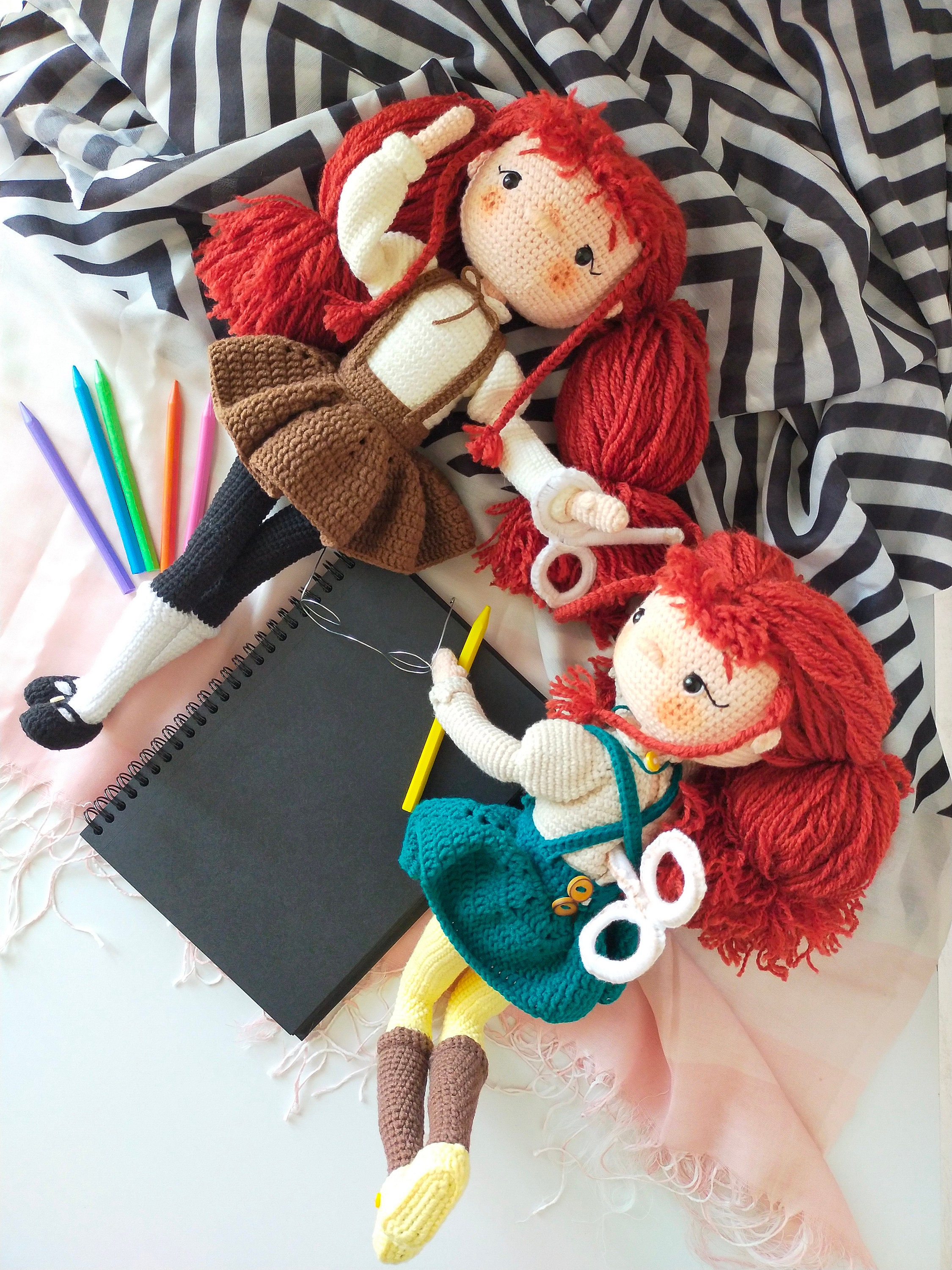 Cute Doll Amigurumi Crochet English Pattern Pdf - Etsy