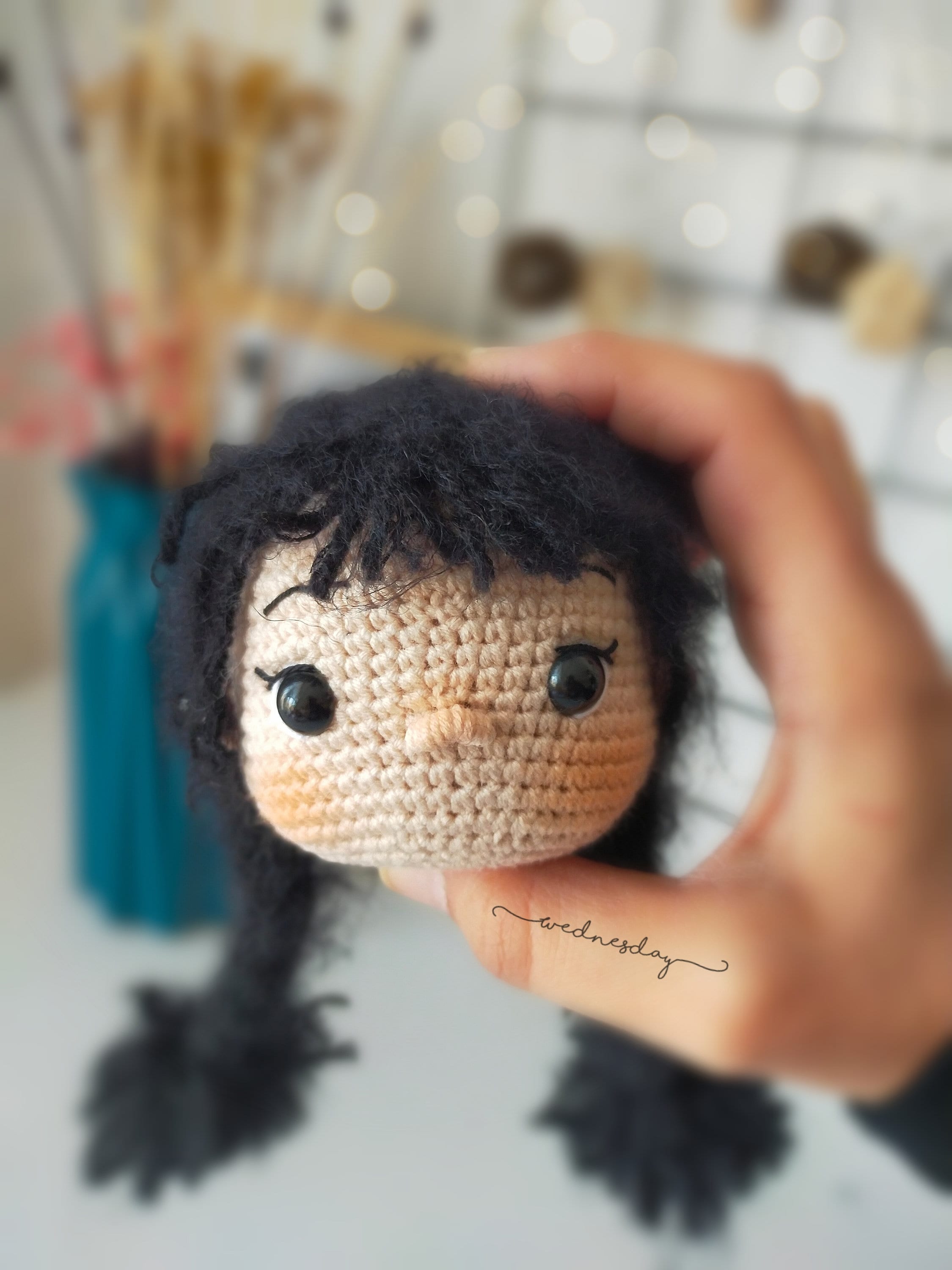 Wednesday Addams Clothes Body Pattern Amigurumi Crochet İngilizce ...