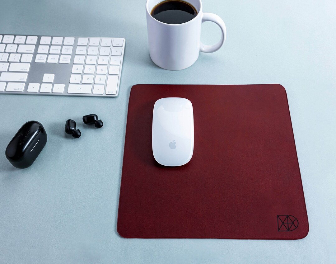Logo From Name Custom Leather Mouse Pad With Personalized Logo ...