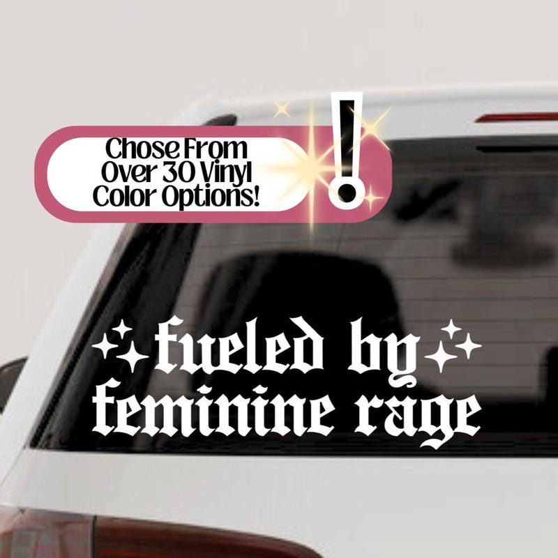 Girly Car Decals - Etsy