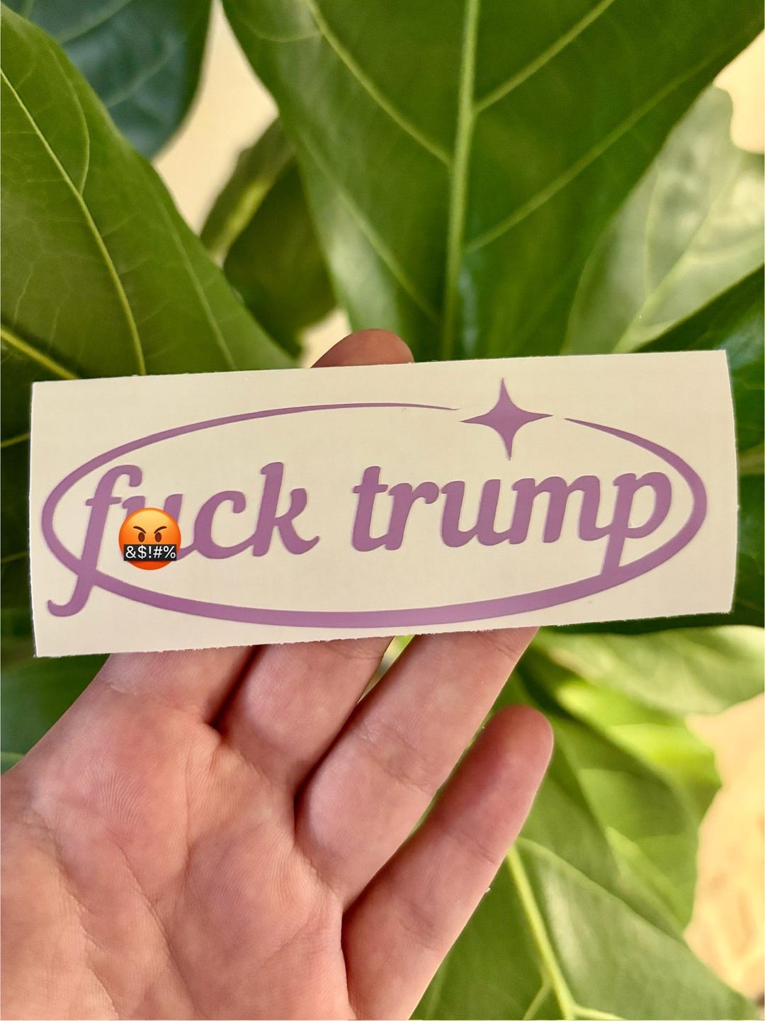 FDT Anti Trump Vinyl Decal | Truck Car Window Rearview Mirror Tumbler ...