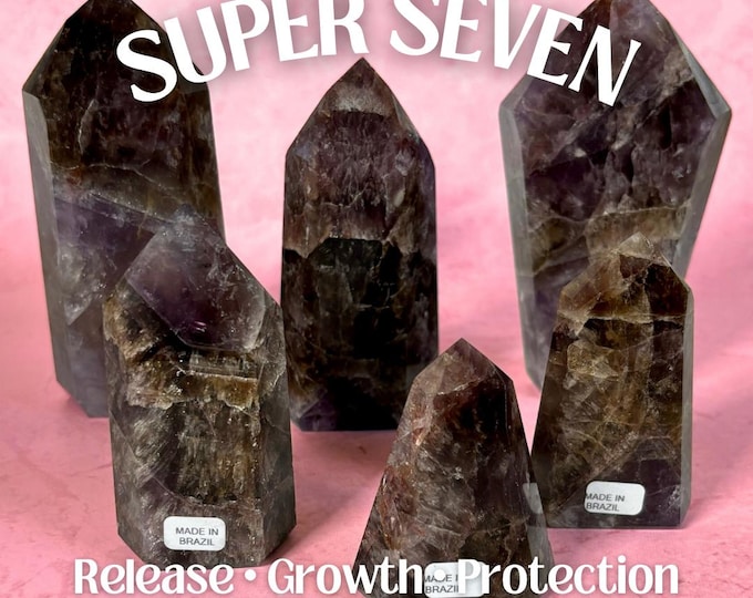 Genuine Super 7 From Espiritu Santo Brazil | 20 Grams | 39mm | Rare ...
