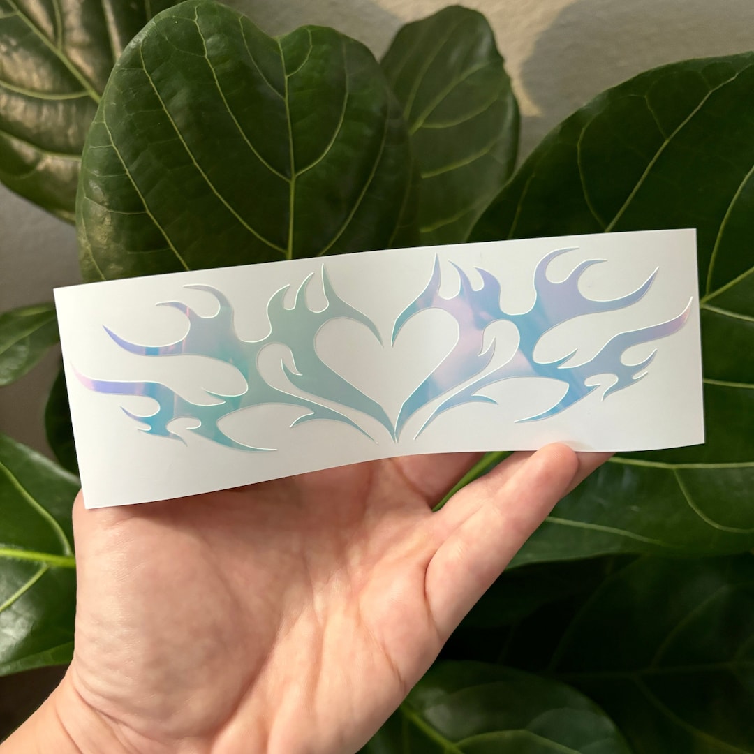 Car Tramp Stamp Vinyl Decal | Rearview Mirror Laptop Bumper Sticker ...