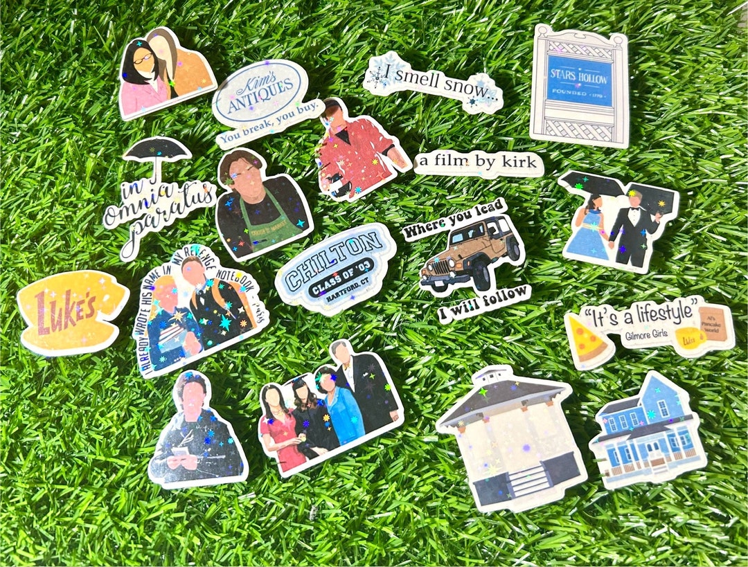 Gilmore Girls 20 Piece Sticker Pack - Etsy