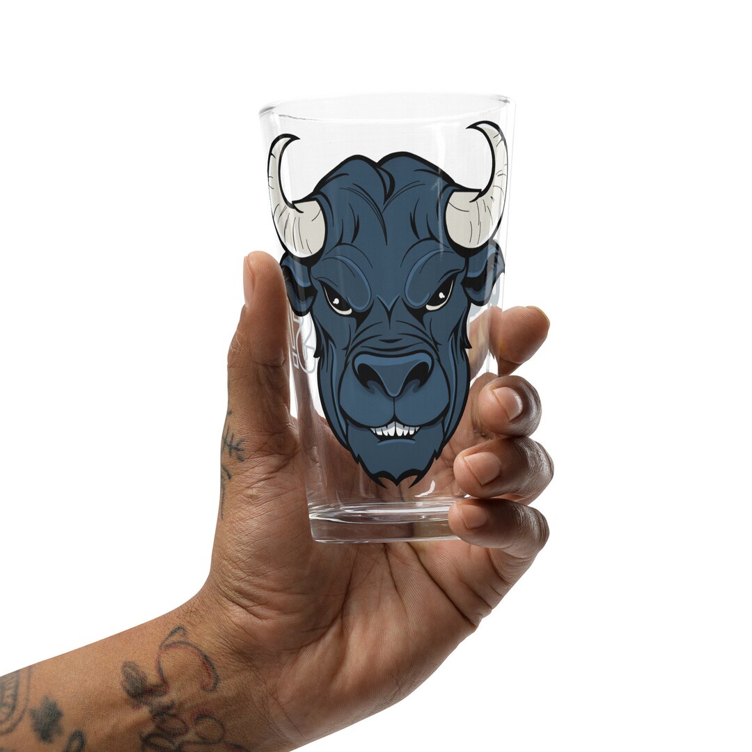 Custom Pint Glass, Toro for Football Fans, Go Texans, 16 Ounces by ...