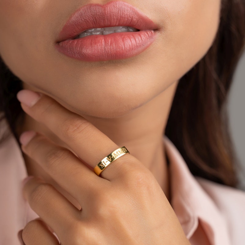 Engraved Ring - Etsy