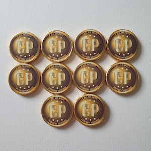 MW Cod Points Inspired Milk Chocolate Gold Coins - Etsy