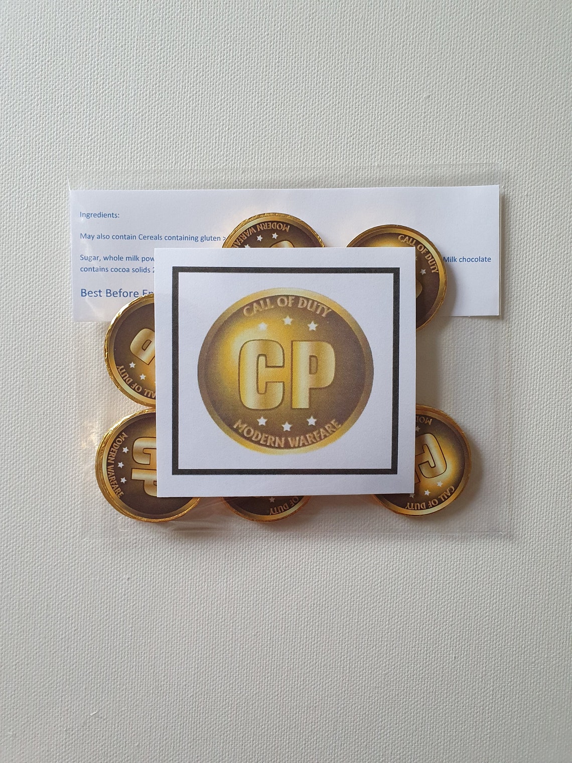 MW Cod Points Inspired Milk Chocolate Gold Coins - Etsy