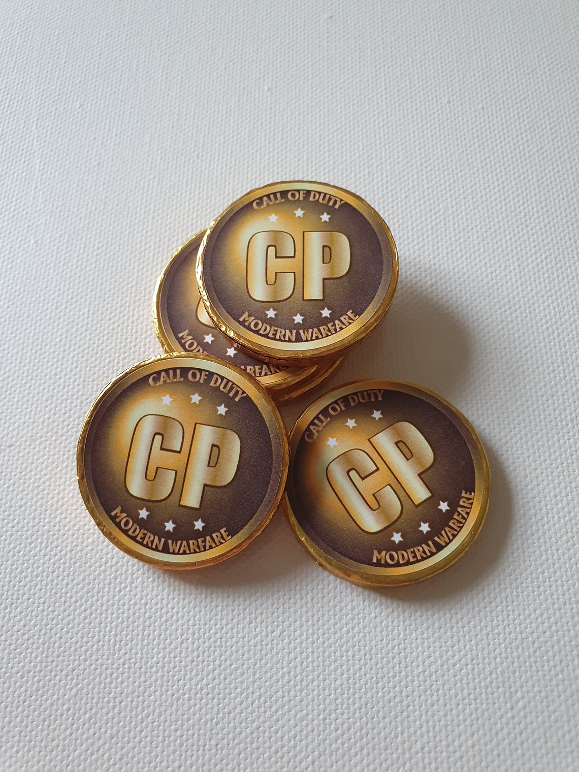 MW Cod Points Inspired Milk Chocolate Gold Coins - Etsy