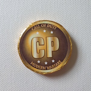 MW Cod Points Inspired Milk Chocolate Gold Coins - Etsy