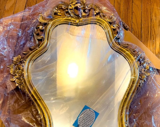 Rare 1960s Syroco Rococo Baroque Style Wall Mirror BRAND NEW in ...