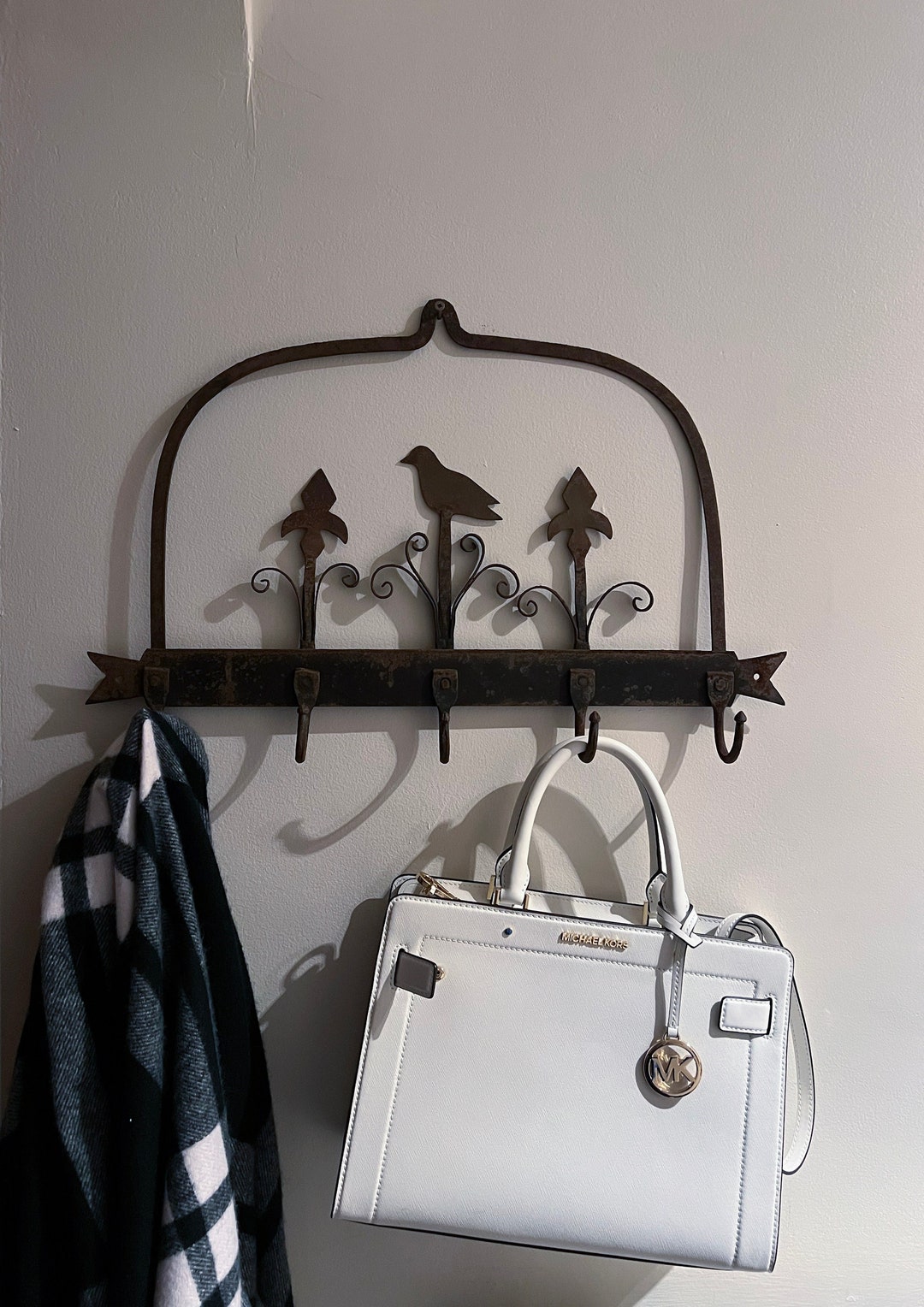 VERY RARE 18th Century French Provincial Wrought Iron Kitchen Rack ...